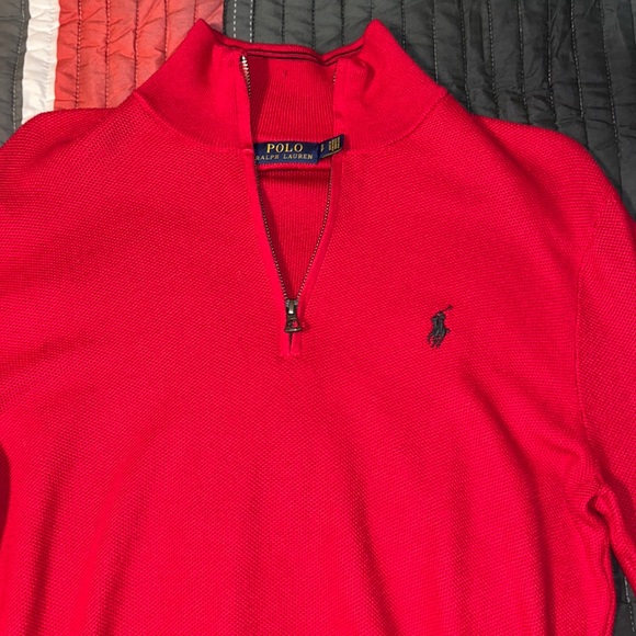 Polo Ralph Lauren | Sweaters | Red Polo Ralph Lauren Sweater | Poshmark